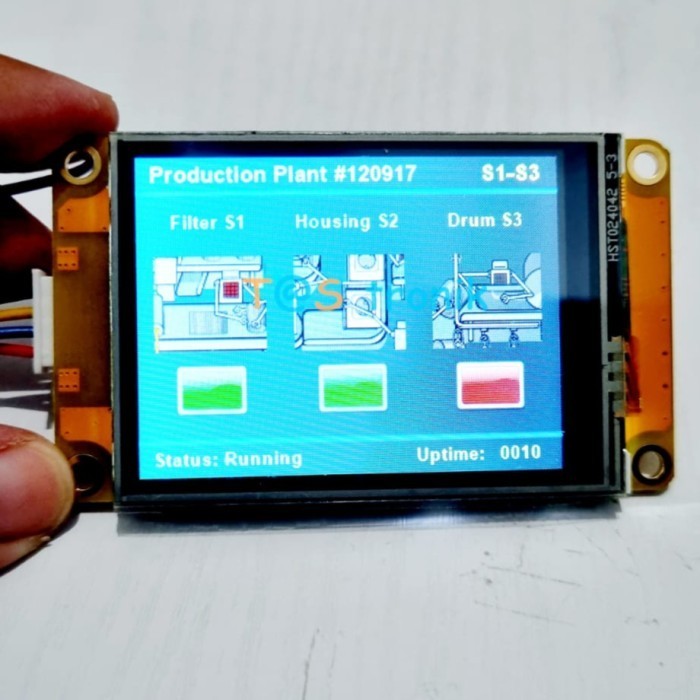 Jual READY Nextion 2.4 inch HMI TFT touch screen UART | Shopee Indonesia