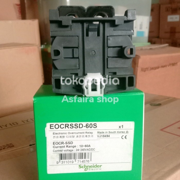 Jual READY OVER CURRENT RELAY EOCR SSD-60S SCHNEIDER | Shopee Indonesia