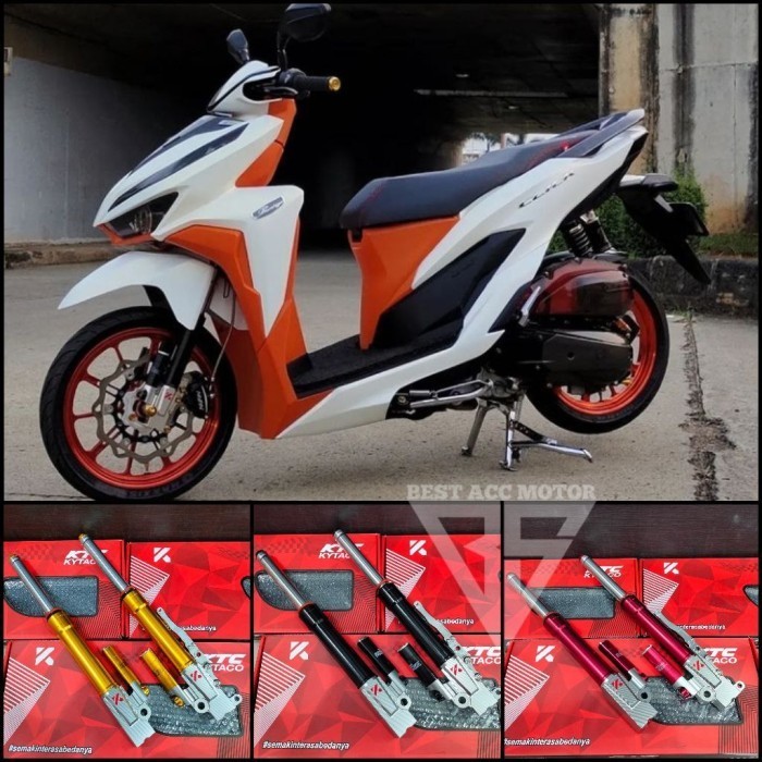 Jual SHOCK DEPAN USD KTC KYTACO VARIO 110 125 150 160 CBS BEAT SCOOPY GENIO | Shopee Indonesia
