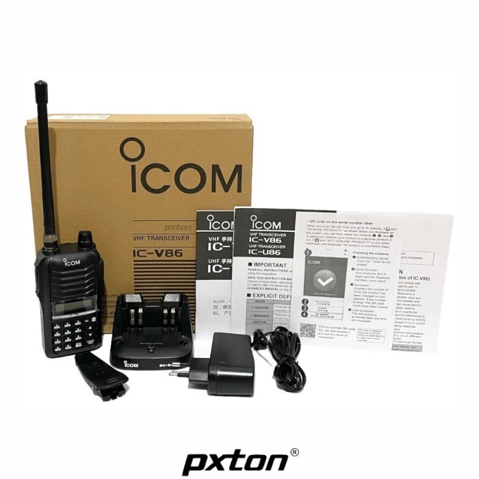Jual RADIO HT ICOM IC-V86 VHF HANDIE TALKY ICOM V86 VHF HT ICOM V86 | Shopee Indonesia