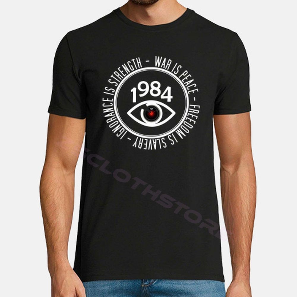 Jual Kaos Custom Popular 1984 George Orwell Big Brother 3884 | Shopee ...