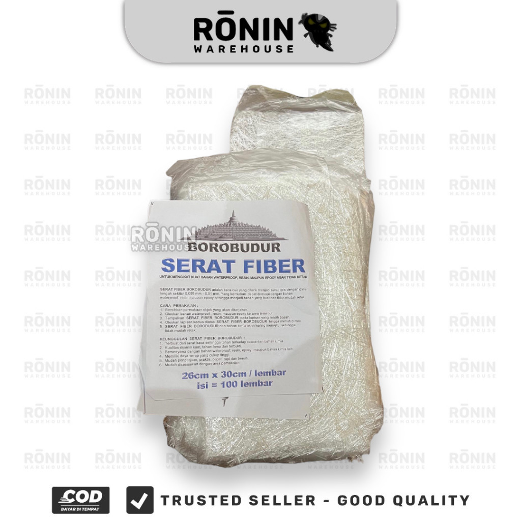 Jual [10 lembar] BOROBUDUR serat fiber waterproof lembaran resin Epoxy ...