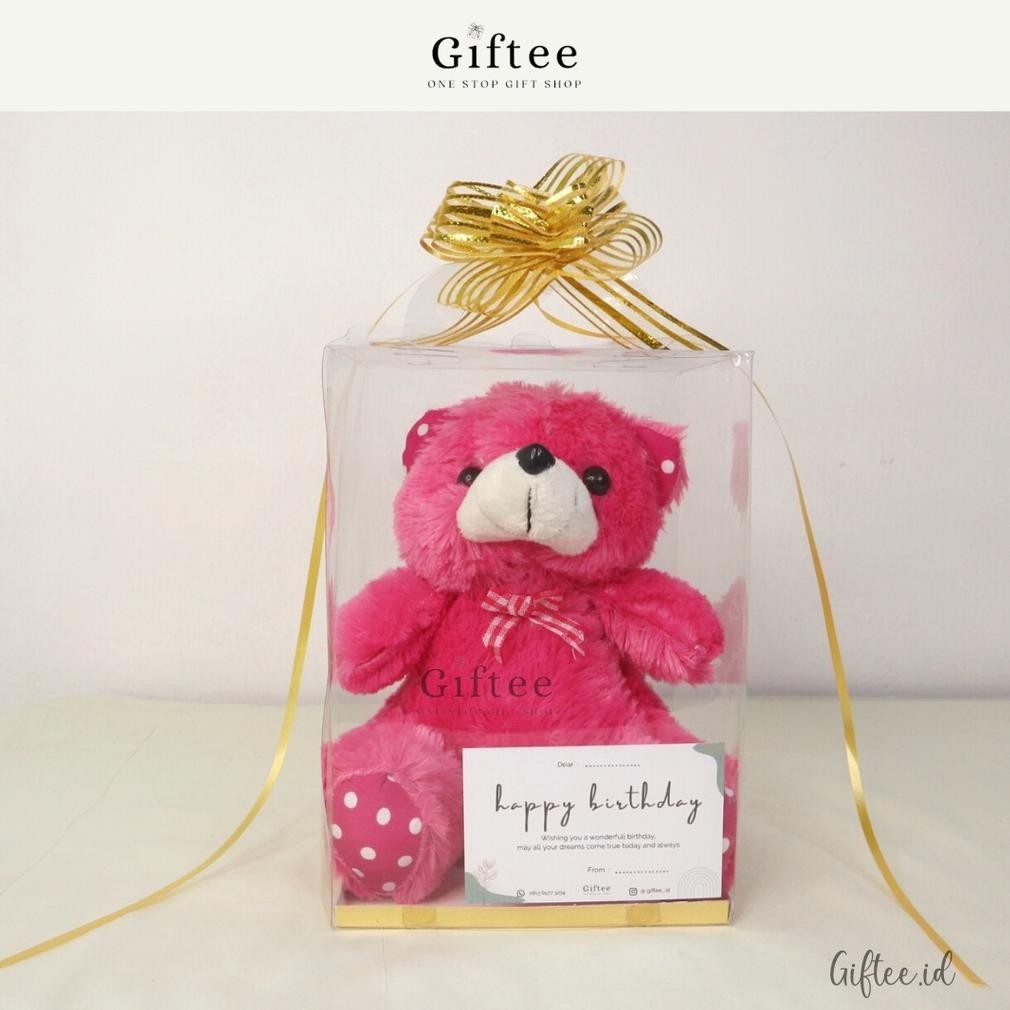 Jual Termurah Boneka Bear In Box Mika Boneka Beruang Dalam Kotak 30 Cm ...
