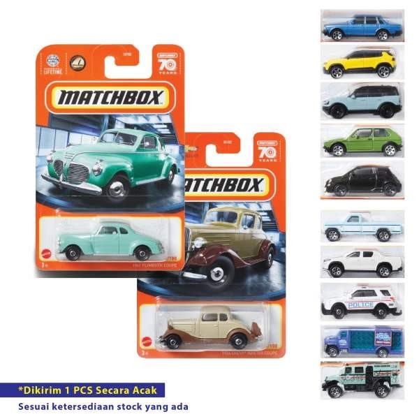 Jual MATCHBOX BASIC CARS ASSORTMENT 30782 - RANDOM | Shopee Indonesia