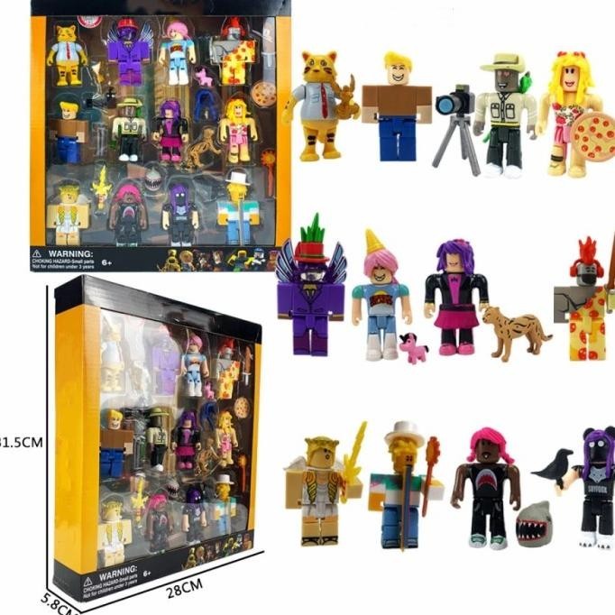 Jual Figure ROBLOX Box Set isi 12 Mainan Anak | Shopee Indonesia