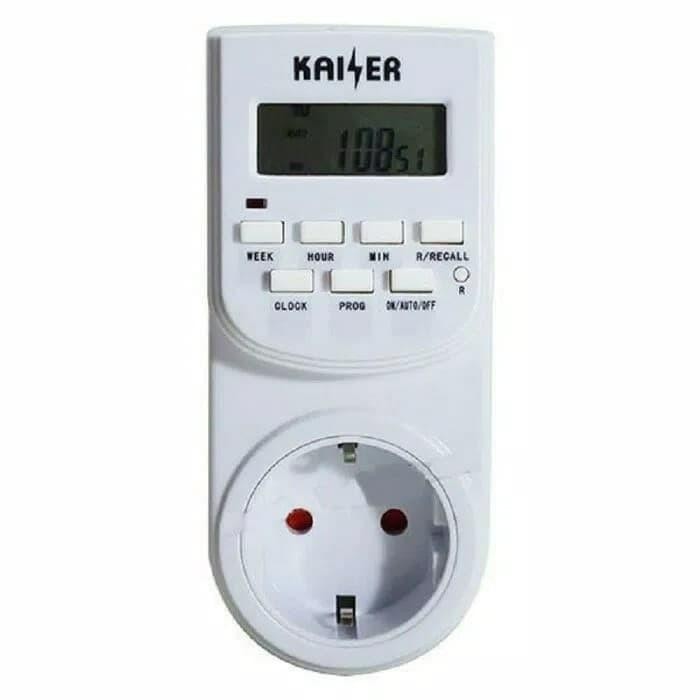 Jual STOP KONTAK TIMER DIGITAL OTOMATIS KAISER KAIZER / KINGSTAR 1 ...