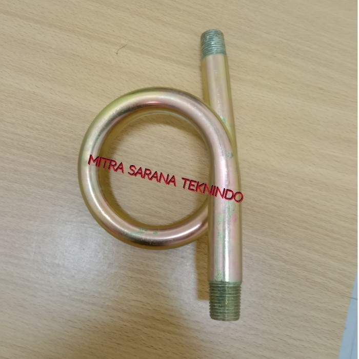 Jual Siphon Besi Type O Drat 1/2 Inch / Syphon Pressure Gauge Type O ...