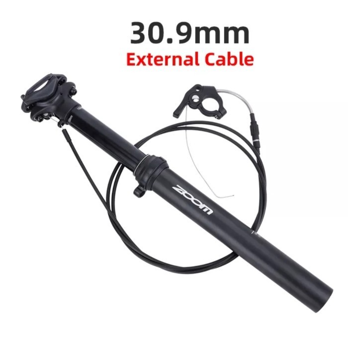 Jual ZOOM SEATPOST DROPPER 30.9 MM REMOTE EXTERNAL CABLE DROPPER KABEL ...