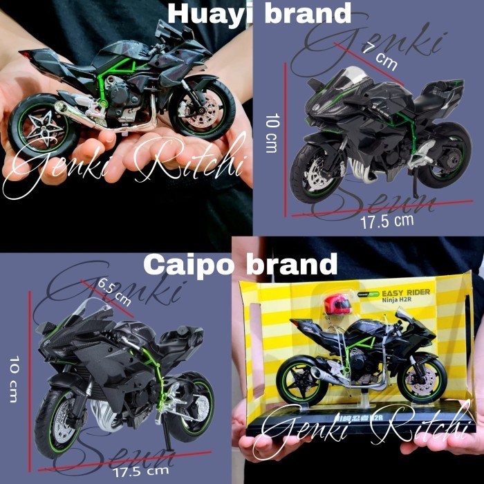 Jual Diecast Super Bike Kawasaki Ninja H2R Skala 1:12 Diecast Sepeda Motor | Shopee Indonesia