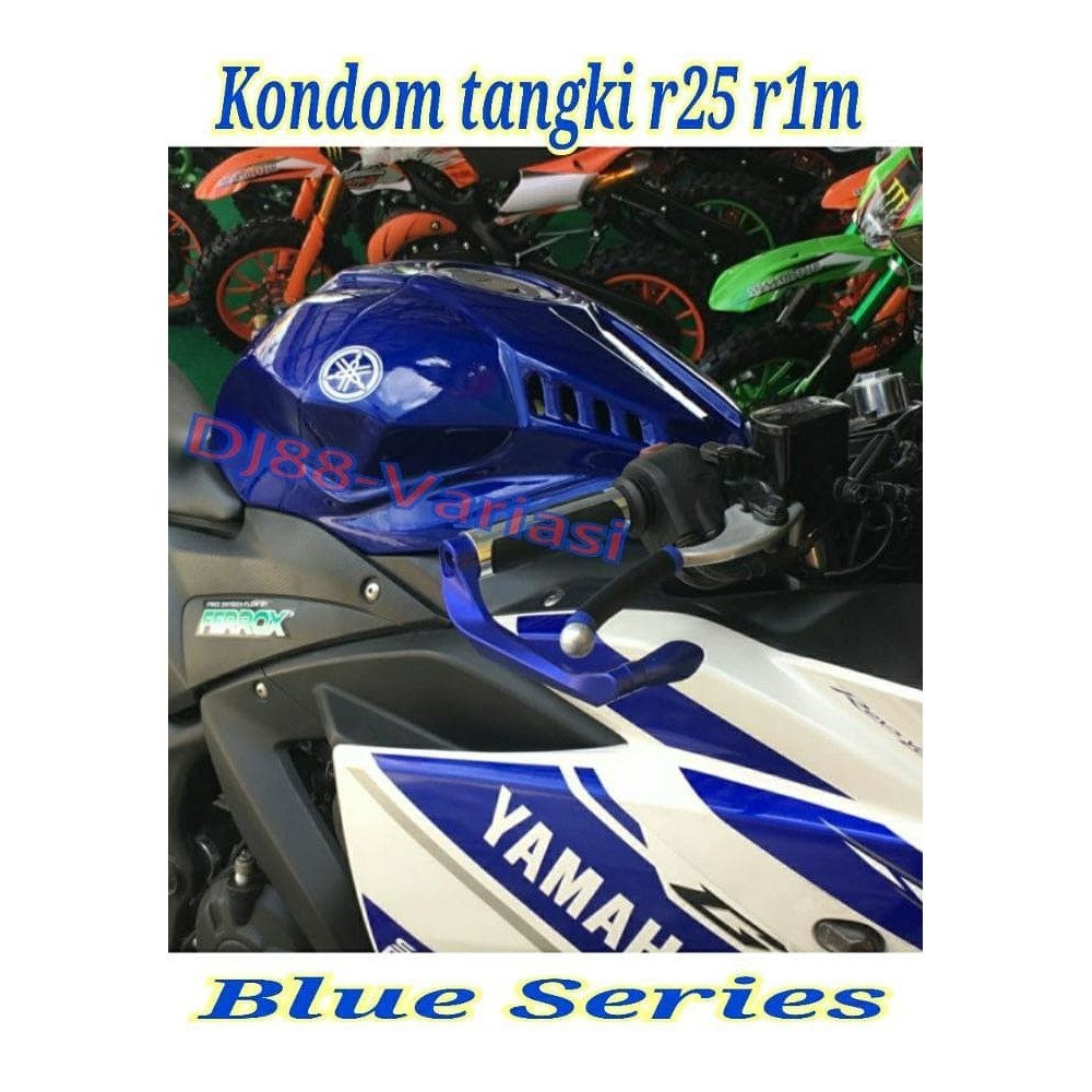 Jual COVER TANGKI YAMAHA R25 MODEL R1M MOGE KONDOM TANGKI PELINDUNG ...