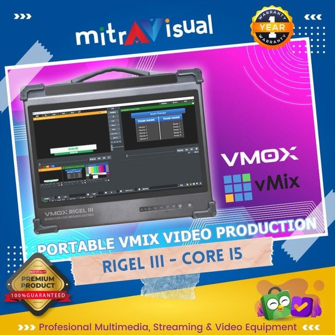 Jual Profesional Portable VMix - VMOX RIGEL III Core i5 | Shopee Indonesia