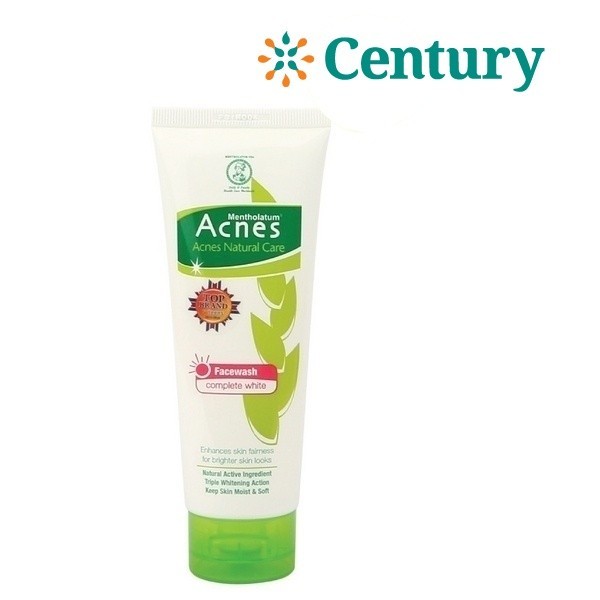 Jual Acnes complete white face wash 100ml/ sabun muka/ facial wash ...