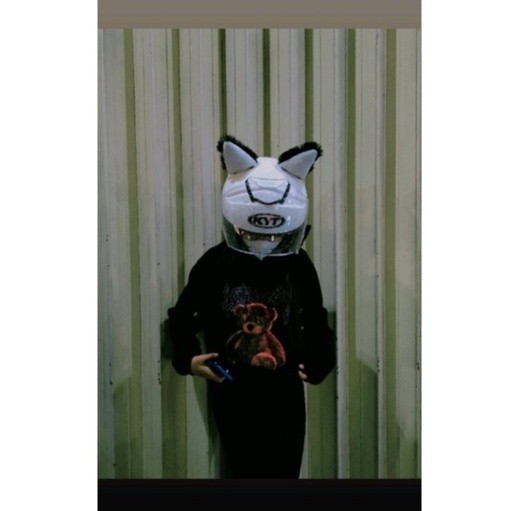 Jual Promo Viral Kuping Kucing Helm Neko - Kuping Helm Lucu - Bando ...