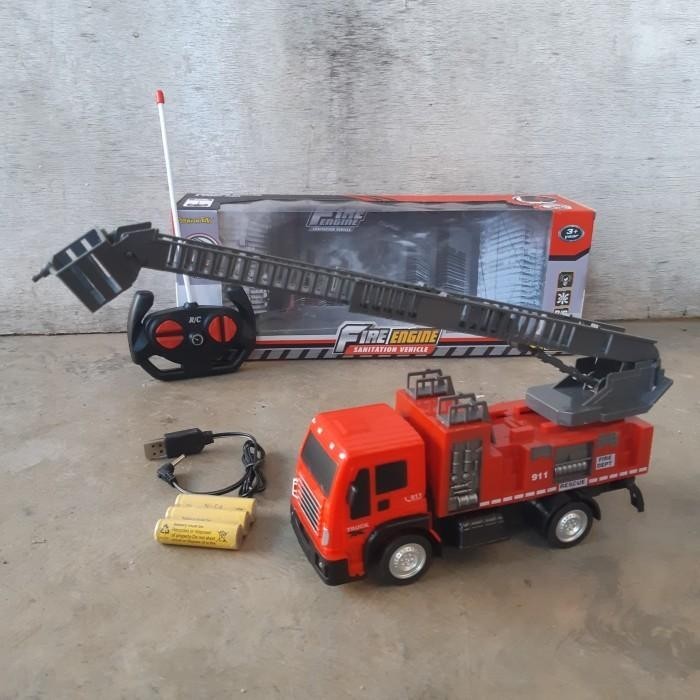 Jual RC CAR TRUCK PEMADAM KEBAKARAN - MOBIL TRUK FIRE REMOTE CONTROL ...