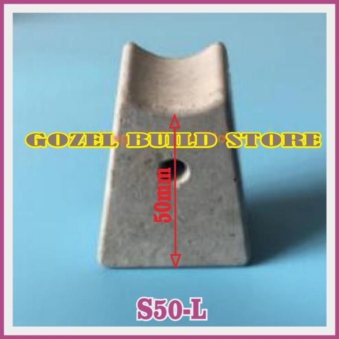 Jual [NEW PRODUK} Cetakan Tahu beton S50L 50mm isi 30pcs - beton decking molding | Shopee Indonesia