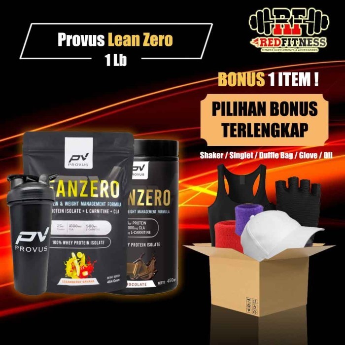 Jual Ready Provus Lean Zero 450gr Whey Protein Isolate / PV LeanZero 1 ...