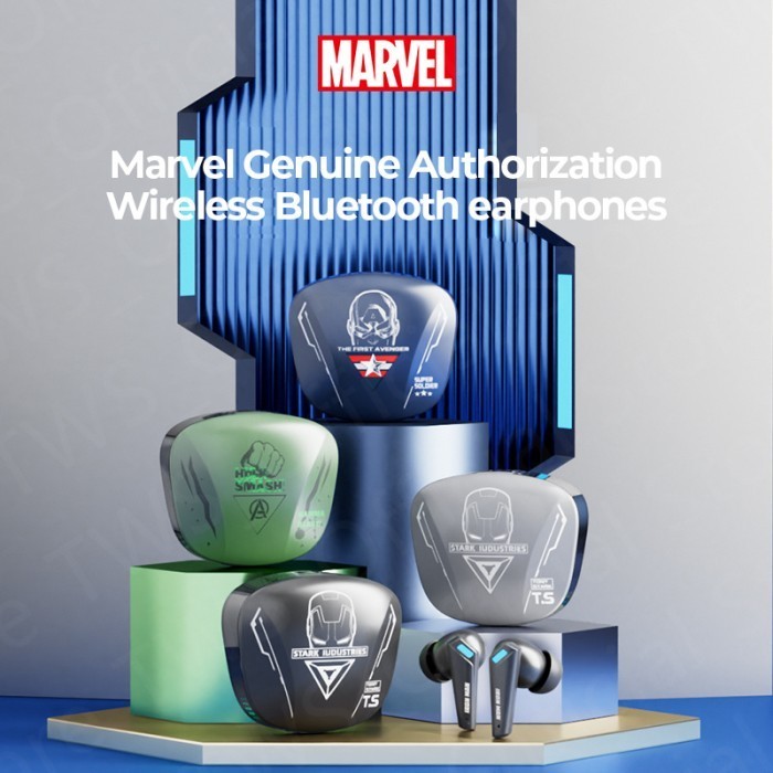 Jual Marvel S18 Bluetooth Latensi Earphone Rendah TWS Gaming Headset HD ...