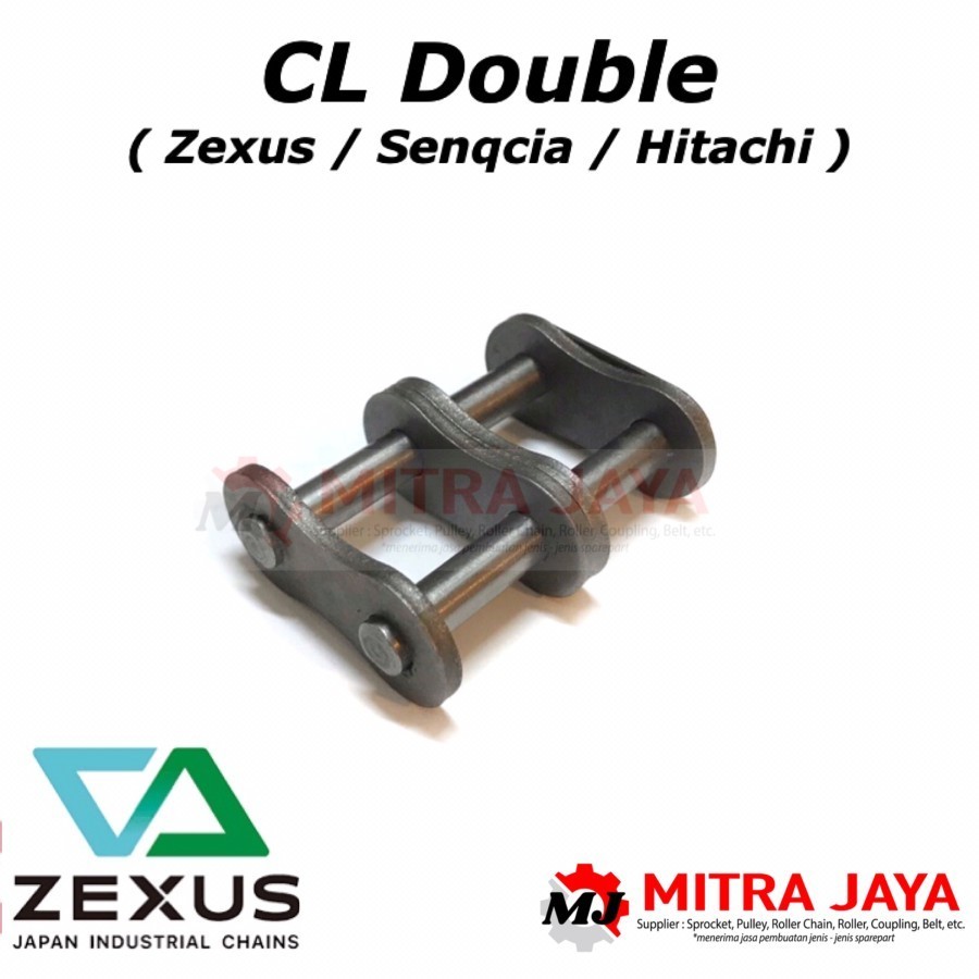 Jual SAMBUNGAN RANTAI DOUBLE RS 60 - 2 ZEXUS SENQCIA HITACHI JEPANG CL ...