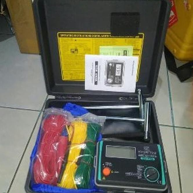 Jual Kyoritsu 4105Ah Hardcase Earth Tester Grounding Test Kit | Shopee ...