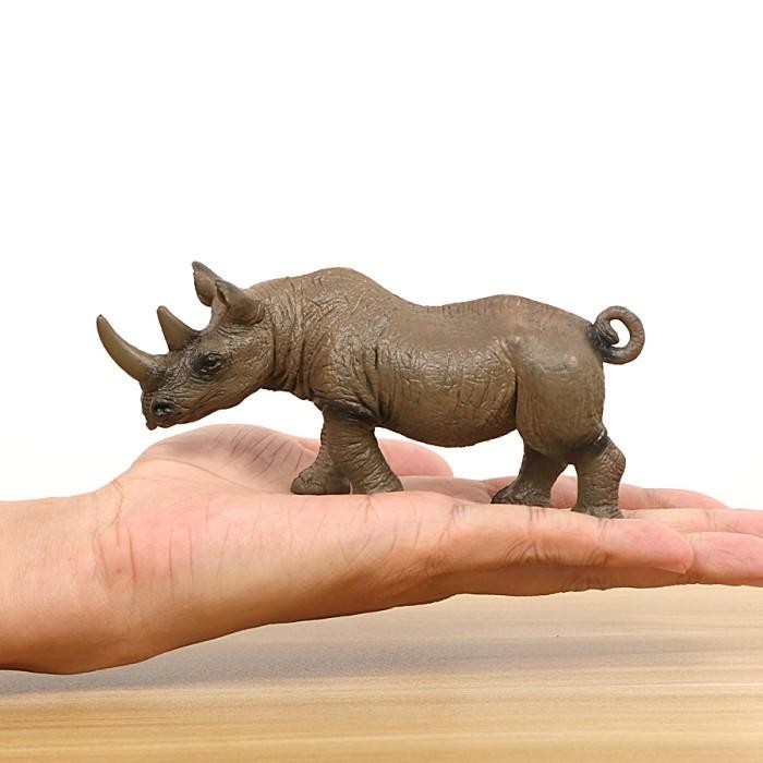 Jual RHINOCEROS WILD ANIMAL BINATANG BUAS BADAK ACTION FIGURE JUNGLE ...