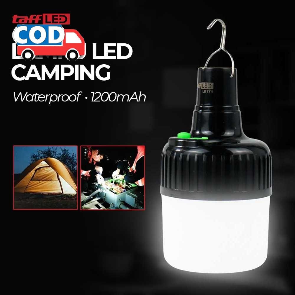 Jual Lampu Gantung LED Camping Tenda Emergency 5 W Lamp Tent Rechargeable Isi Ulang Penerangan ...