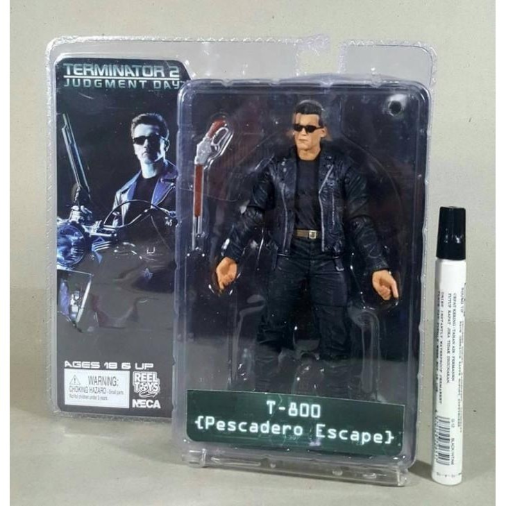 Jual ACTION FIGURE NECA TERMINATOR 2 JUDGEMENT DAY ARNOLD T800 ESCAPE ...