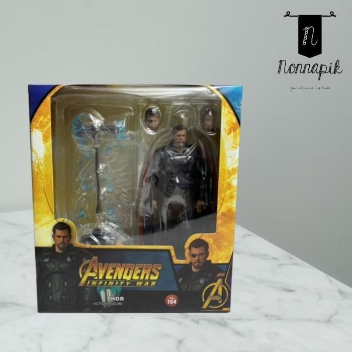 Jual FIGURE MAFEX THOR AVENGERS INFINITY WAR SHF ACTION FIGURE MARVEL ...