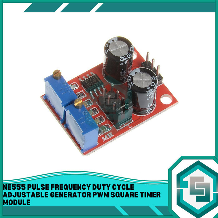 Jual Ne555 Pulse Frequency Duty Cycle Adjustable Generator Pwm Square Timer | Shopee Indonesia