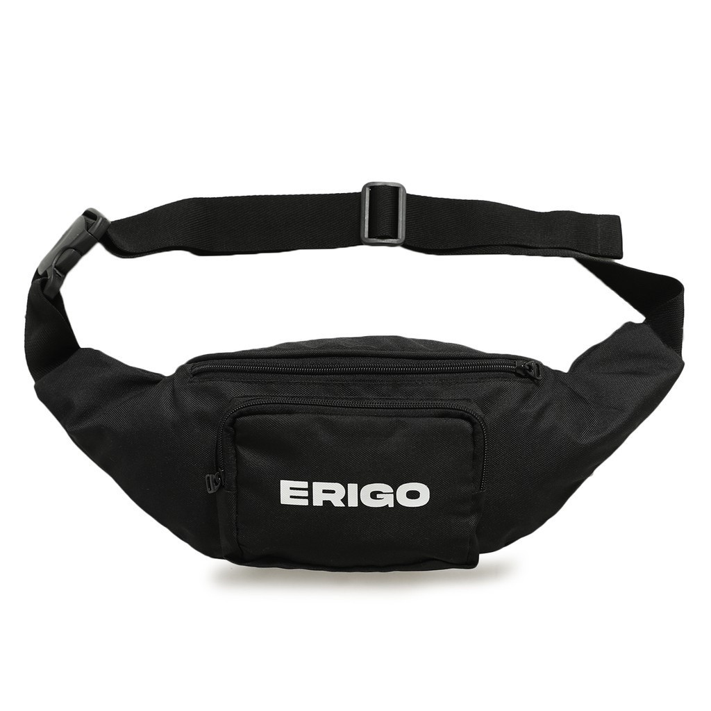Jual Erigo Waist Bag Clever Black Unisex | Shopee Indonesia