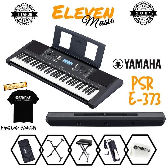 Jual Yamaha Psre373 Psr-E373 Psr E 373 Paket Keyboard | Shopee Indonesia