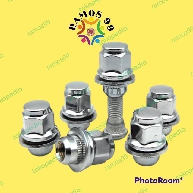 Jual MUR RODA RACING BAUT LUGNUT MOBIL TOYOTA SIENTA YARIS ISI 20 MUR ...