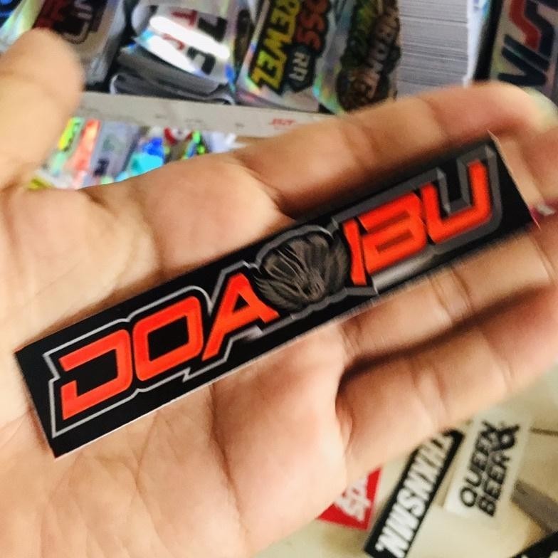 Jual mornormart Stiker Motor Racing Herex Vynil Anti Air Doa Ibu ...
