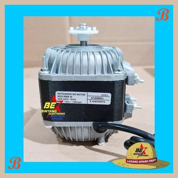 Jual | BNT | FAN MOTOR CONDENSOR KULKAS SHOWCASE 25 WATT DINAMO ...