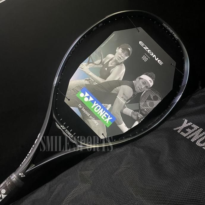 Jual Raket Tenis Yonex Ezone 100 300 Gr Aqua Night Black 2024 Made In Japan Terbaru | Shopee ...