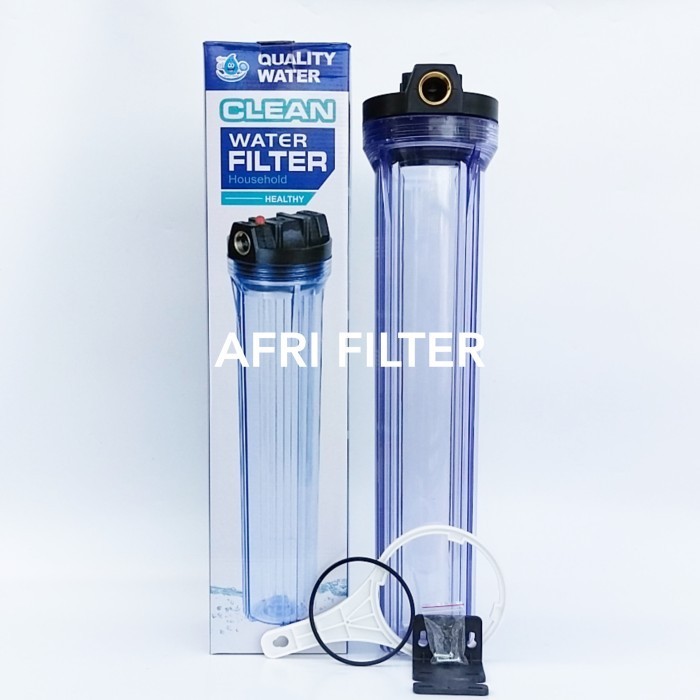 Jual Housing Filter Air 20" Clear Clean Water Drat Kuningan | Shopee ...