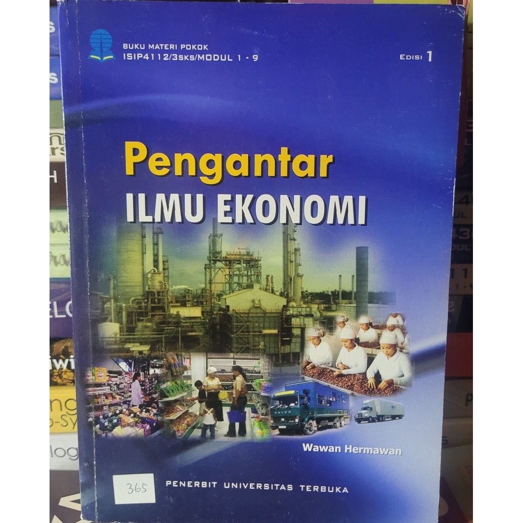 Jual BUKU UNIVERSITAS TERBUKA - PENGANTAR PENGANTAR ILMU EKONOMI EDISI 3 | Shopee Indonesia