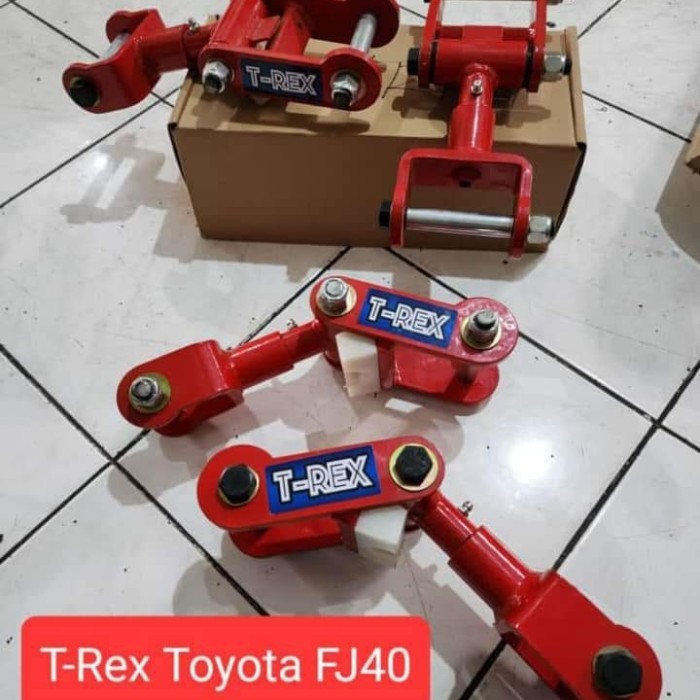 Jual T-Rex Trex Plat Anting Shackle Penggi Per Toyota Hardtop Fj40 Bj40 ...