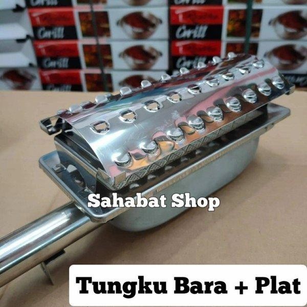 Jual Kompor Bara Tungku Api Gas Roaster Panggang Panggangan Pemanggang ...