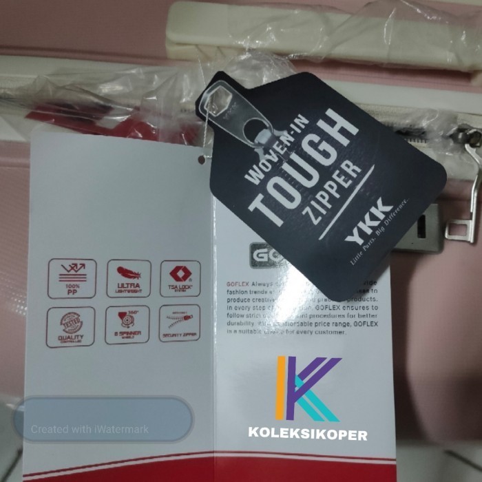 Jual Koper Import Goflex Polypropylene Tsa Lock Ukuran Paling Besar 28 ...