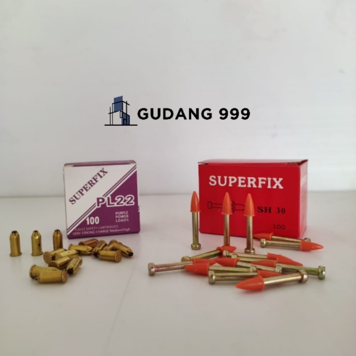 Jual PAKU MESIU TURBOFIX / PAKU RAMSET / PAKU TEMBAK 100 PCS | Shopee ...
