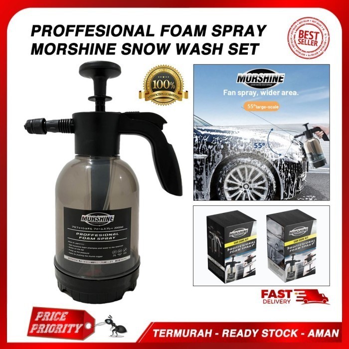 Jual MORSHINE SNOW WASH FOAM SPRAYER ALAT CUCI MOTOR MOBIL SALJU ...