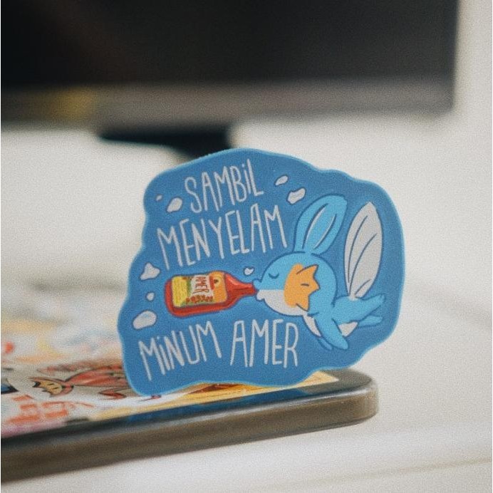 Jual Menyelam stiker pokkedo mudkip fanart tcg | Shopee Indonesia