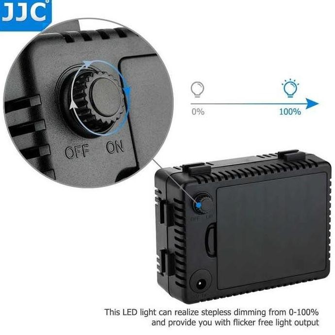 Jual JJC LED-48DII LED VIDEO CONTINUOUS LIGHT (5600K) 1202J | Shopee ...