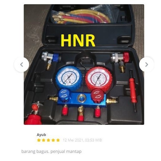 Jual Testing Manifold Meter Alat Isi Freon Ac Mobil R-12 & R-134A ...