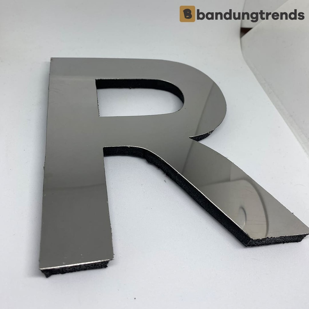 Jual Huruf R Stainless Spoon Untuk Nomor Rumah Atau Papan Nama Ukuran ...