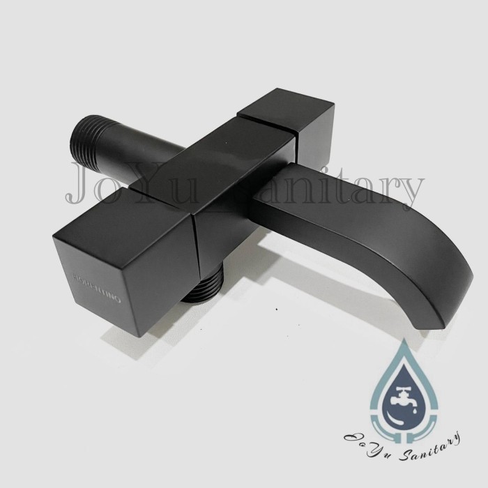 Jual KRAN CABANG HITAM MINIMALIS 4002HT-KERAN AIR DOUBLE SHOWER MINI ...