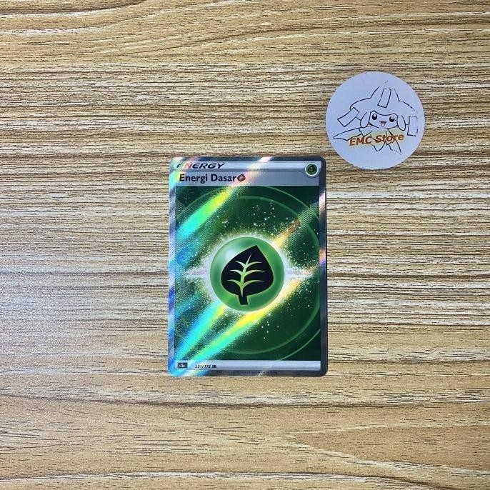 Jual Pokemon TCG Indonesia - Energi Dasar Daun SR | Shopee Indonesia