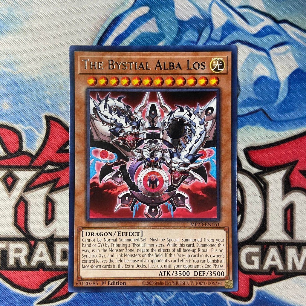 Jual yugioh the bystial alba los MP23 rare 1st original | Shopee Indonesia