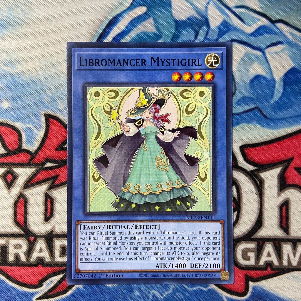 Jual yugioh libromancer mystigirl - common - original | Shopee Indonesia