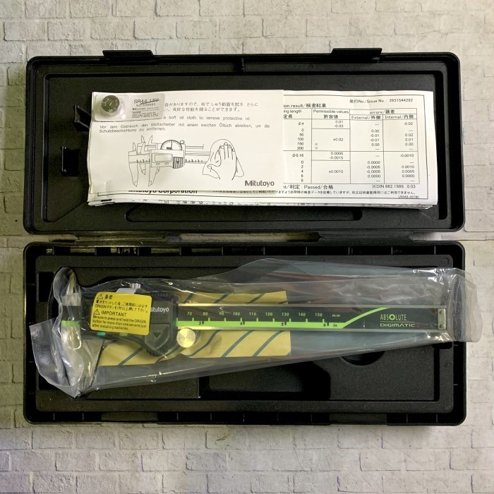 Jual Digimatic Caliper Sigmat Digital 150 Mm 6" Inch Mitutoyo Japan Baru | Shopee Indonesia